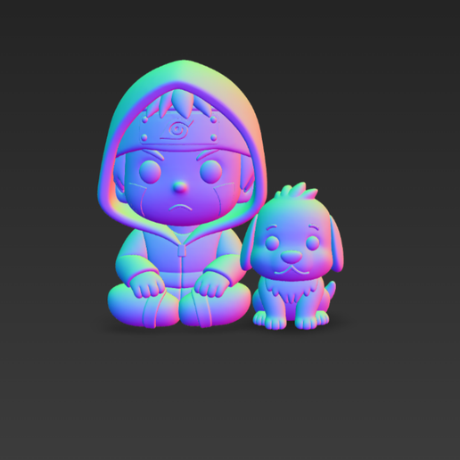 👶 Baby Kiba・ STL File for 3D printing・Cults