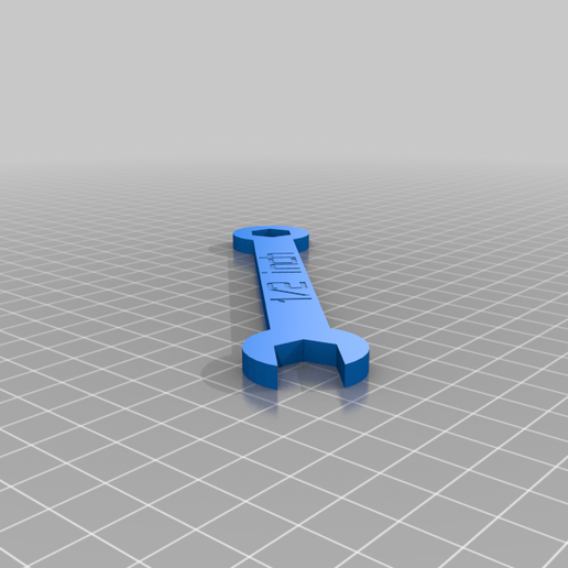 Free 3D file 1/2" wrench prop 🔧 ・3D print model to download・Cults