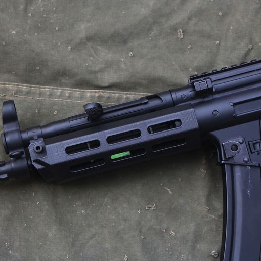 STL file HK MP5 HANDGUARD | MOD.8 🔧 ・3D printing idea to download・Cults