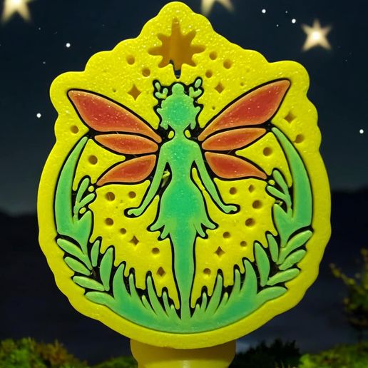 🧚 Fairy, Bath Bomb Wand (Wand handle not included, sold separately)・ 3D ...