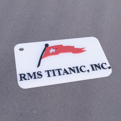 Free STL file LLAVERO DE RMS TITANIC INC - RMS TITANIC INC KEYCHAIN 🗝️ ...