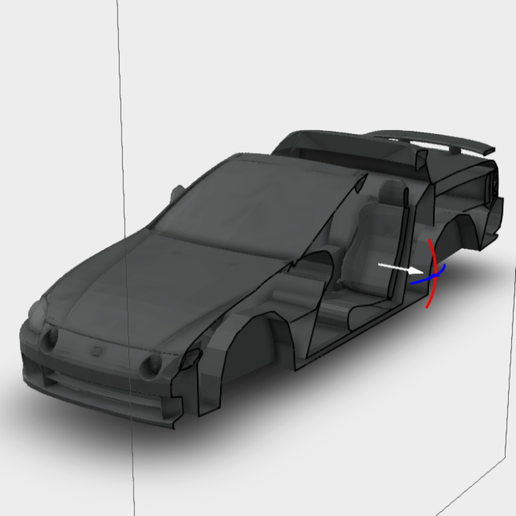 🚗 Хонда CR-X del Sol 1993・ 3D File for 3D printing・Cults