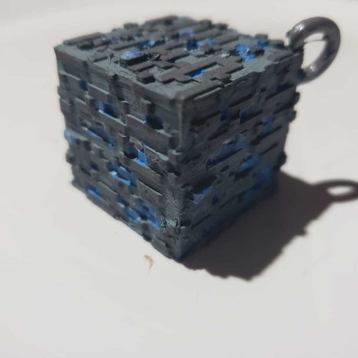 STL file Minecraft Ore Cube ♦️ ・3D print design to download・Cults