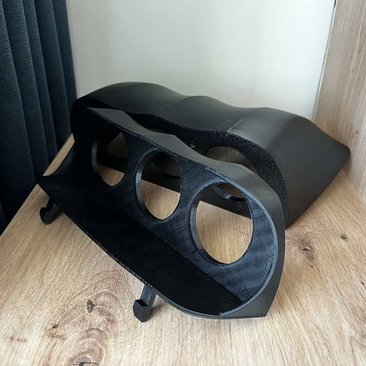 💨 SUBARU IMPREZA WRX triple DASH GAUGE PODS holder 62MM・ STL File for ...