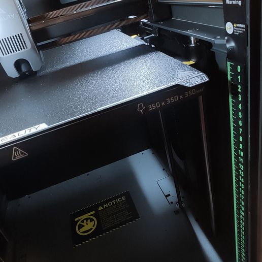 📏 Z-axis position ruler - Creality K2 Plus・ STL File for 3D printing・Cults