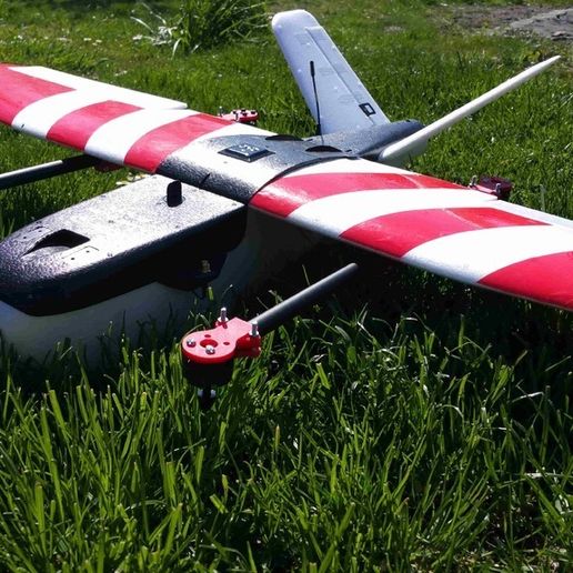 🛩️ Nano Talon VTOL V2, Quad Plane・Free 3D File for ・Cults