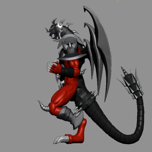 dark armed dragon render