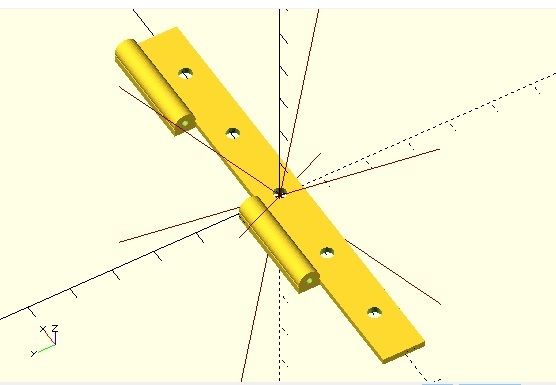 Free 3d File Parametric Pin Hinge・3d Printing Design To Download・cults 