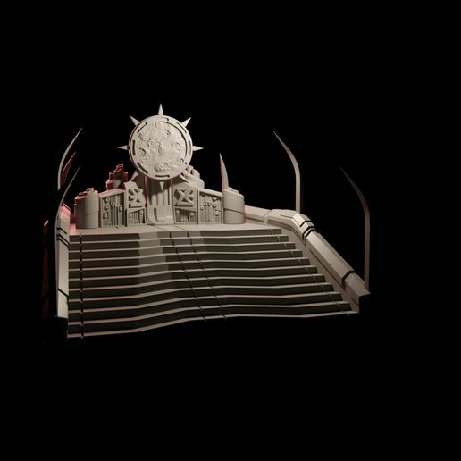 🍖 Meat Wall Shrine Space Chaos Knight Tabletop Terrain・ STL File for ・Cults