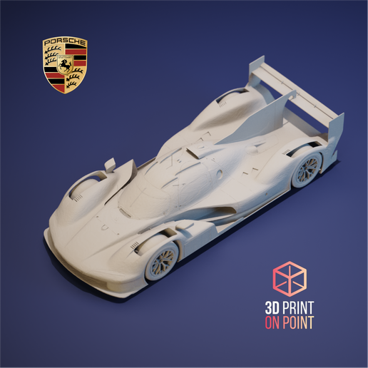 🚗 PORSCHE 963 WEC & IMSA - 3D MODEL・ STL File for 3D printing・Cults