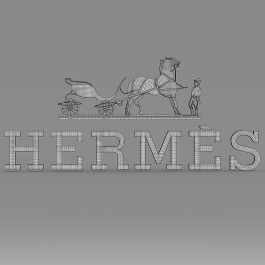 hermes logo design