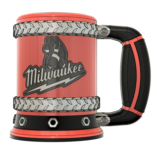 ☕ Milwaukee Mug / Koozie・ 3MF File for 3D printing・Cults