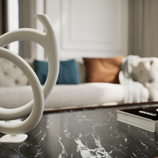 STL file modern abstract sculpture 🗿 ・3D print model to download・Cults