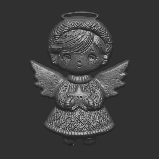 👦 Angle boy chfristmas decor・ STL File for 3D printing・Cults