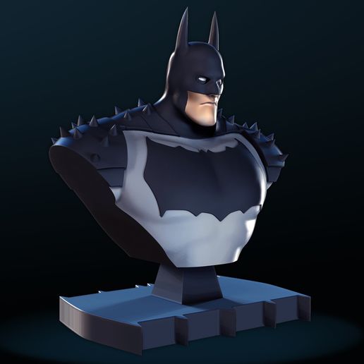 👤 Absolute Batman Bust fanart・ STL File for 3D printing・Cults