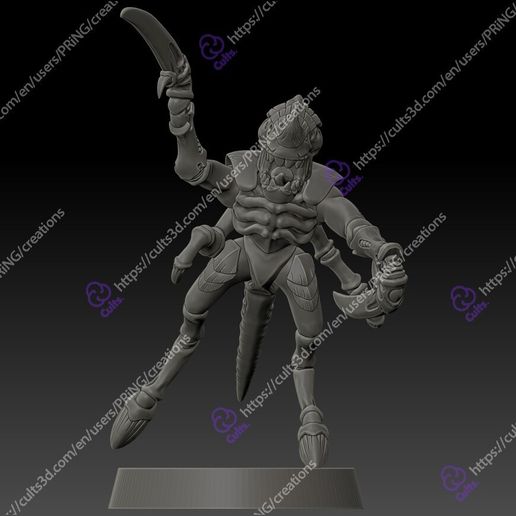 3D file Hormagaunt Brood 🎨 ・3D print model to download・Cults