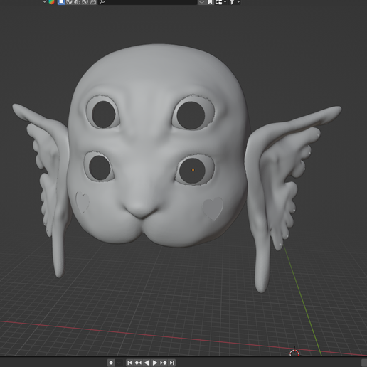 3D file Melanie Martinez Portals mask 🎭 ・Template to download and 3D ...