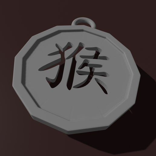 STL file Monkey Medal 🐒 ・3D print design to download・Cults