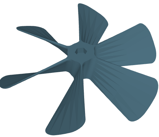 ⚙️ Fan Blade・Free STL File for 3D printing・Cults