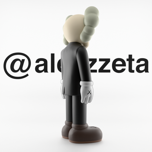 🎨 Kaws Companion Dior・ STL File for 3D printing・Cults