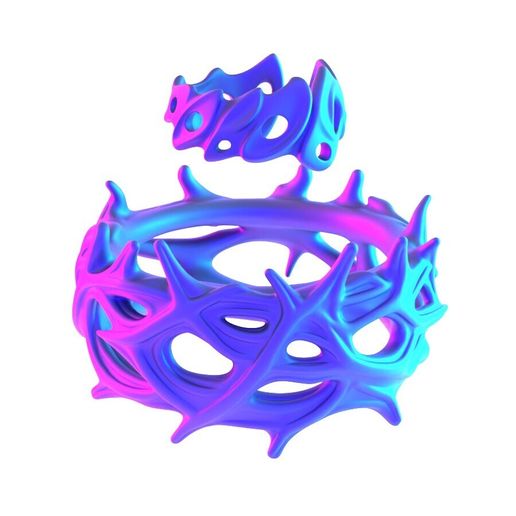 💍 Jewelry Mold Ring and Crown of Thorns toy・ STL File for 3D printing・Cults