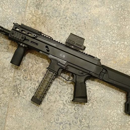 🔫 Stock adapter grand power stribog・ STL File for ・Cults