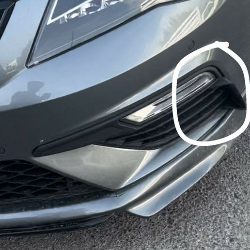 🚗 Airscoop leon mk3 foglight・ 3MF File for 3D printing・Cults