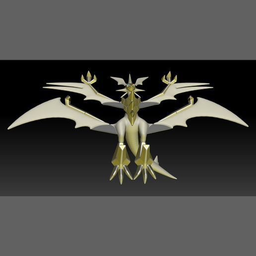 🐉 Pokemon Ultra Necrozma・ STL File for 3D printing・Cults