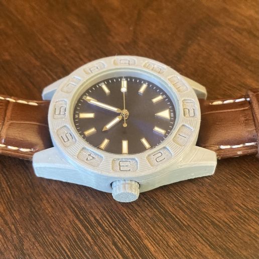 ⌚ Print Watch One・Free STL File for 3D printing・Cults