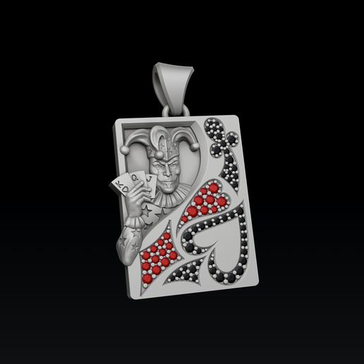 🃏 Playing Card Joker 3D print model・ 3D File for 3D printing and CNC ...
