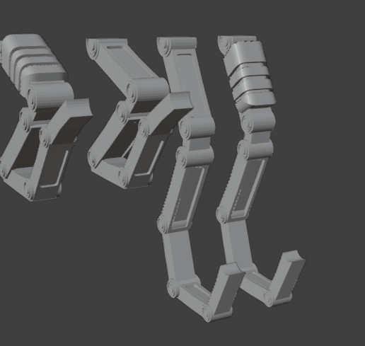 🎲 Multiweapon/Multipose Mr Handy Kit for FWW/FOWW (Presupported)・ 3D ...
