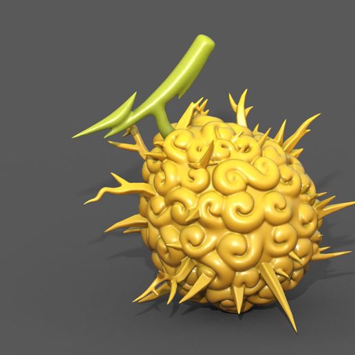 😈 Goro Goro Devil Fruit・Archivo 3D para Impresión 3D・Cults