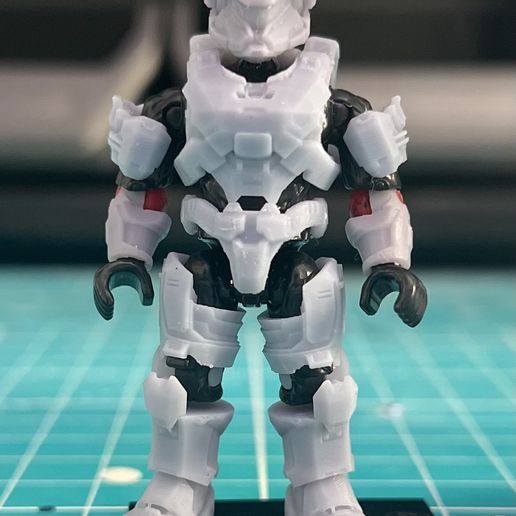 😇 Halo Mega Construx/bloks mk vii COD armor・ STL File for 3D printing・Cults