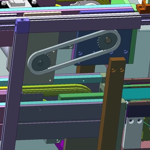 🛠️ Multi-Level Conveyor System with Vertical Lift 3D CAD Model ...