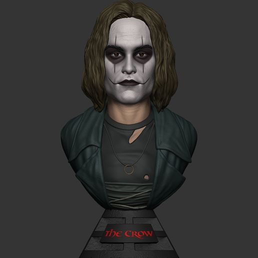 🐦 THE CROW (BRANDON LEE)・ STL File for 3D printing・Cults