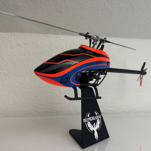 STL-Datei Mikado Logo 200 Modell Ständer RC Heli Display - NO SUPPORTS ...