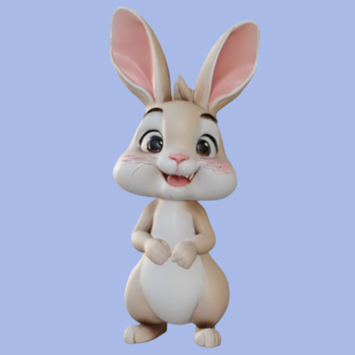 smiling bunny