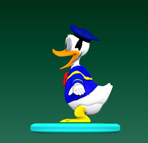 STL file Pato Donaldd 🐉 ・3D printable model to download・Cults
