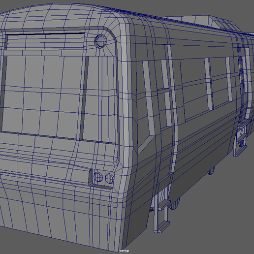 🚆 Low Poly Train // Design 01・ STL File for 3D printing・Cults