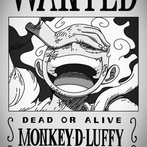 one piece wanted poster coloring pages