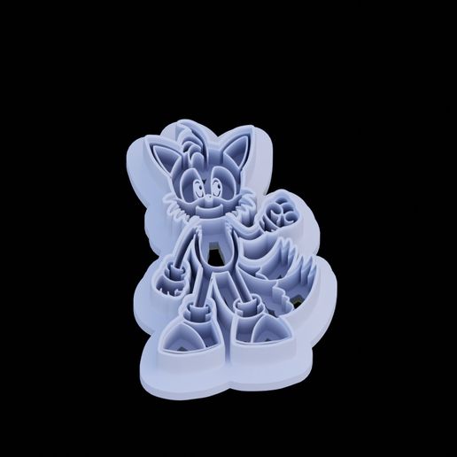 🔑 Tails Clay Cutter 30, 35mm・ STL File for 3D printing・Cults
