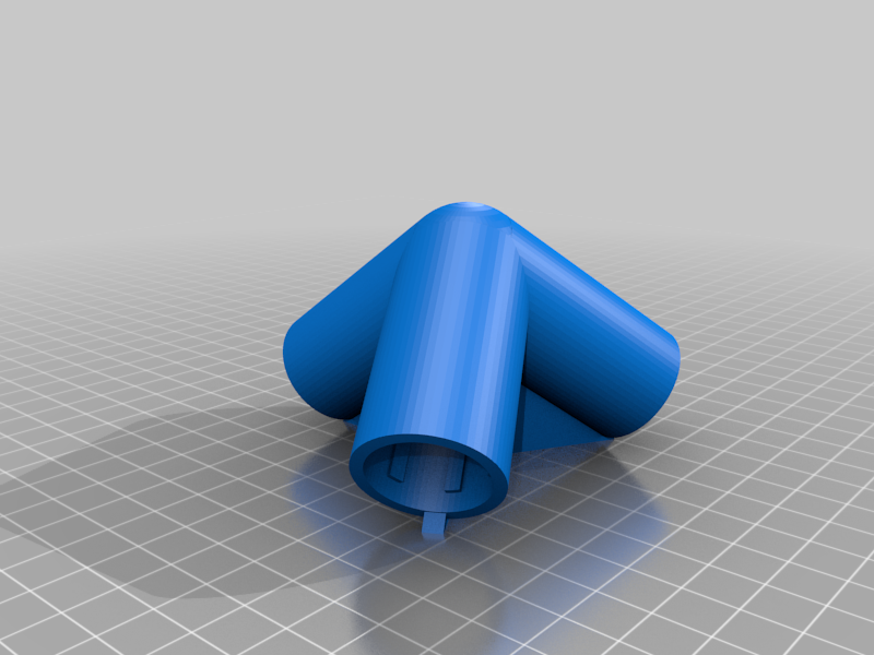 Archivo STL gratis Codo Esquinero 3 vias 20 mm・Objeto imprimible en 3D para descargar・Cults