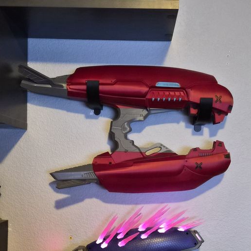 📁 Plasma Rifle 3d Print File・3D Print with the Bambu p1s 3D printer・Cults