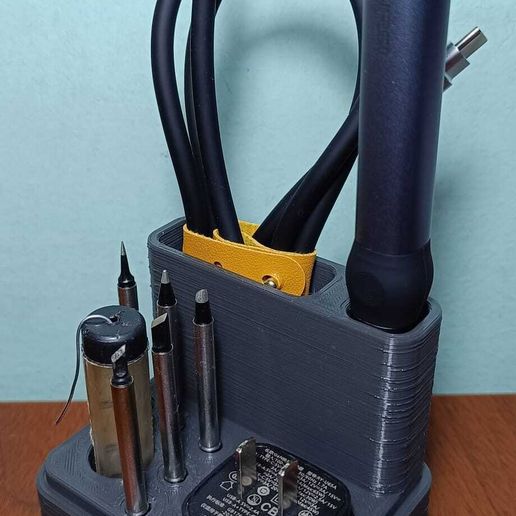 STL file Fnirsi HS-01 Soldering Iron Stand 🧑‍🔧 ・3D printing model to ...
