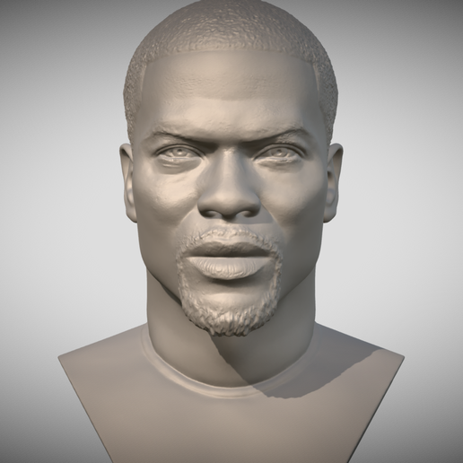 👤 Kevin Hart bust for 3D printing・ STL File for 3D printing・Cults