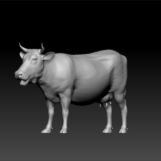🐄 Cow・ STL File for ・Cults