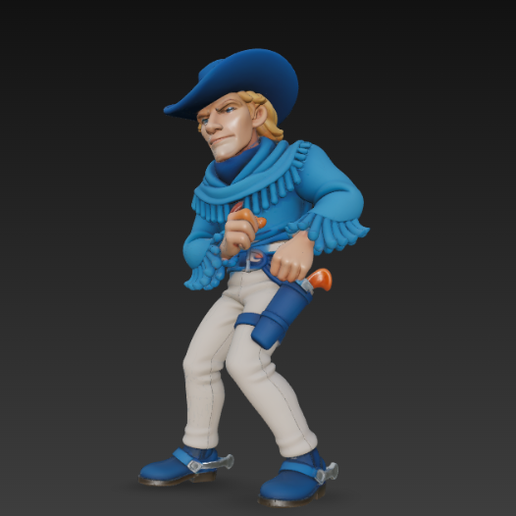 🌇 Sunset Riders - Billy・ STL File for 3D printing・Cults