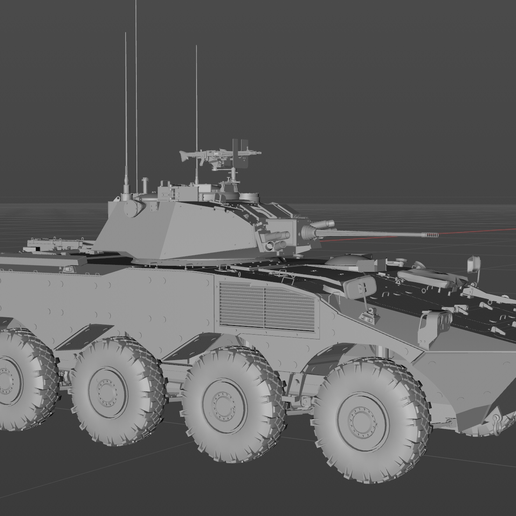 🤌 Italian VBC (PT2) armored vehicle 3D model material・ OBJ File for 3D ...