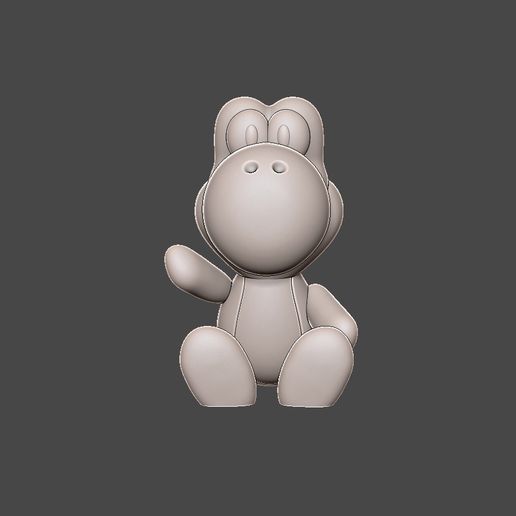 🆓 free yoshi doll・Free STL File for ・Cults