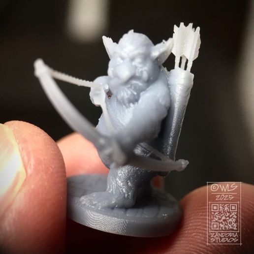 🎲 Goblins, Tabletop RPG Miniatures, Set of 8・ 3D File for 3D printing・Cults